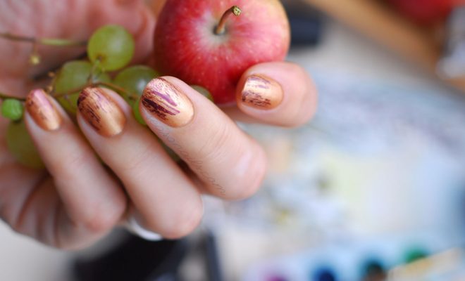 Artsy Fall Ombre Nails - Seasonails